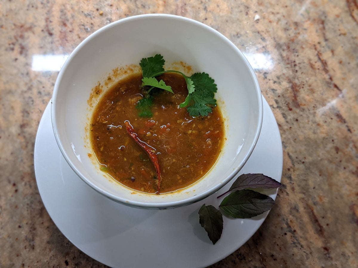 Tulsi Betel Leaf Rasam – Seeds of India